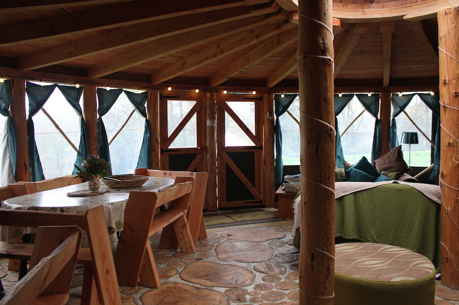 Fron Farm Bespoke Roundhouses- Custom Built Wooden Yurts